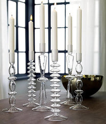 Clear Candle Holder Collection – Silc Stuff